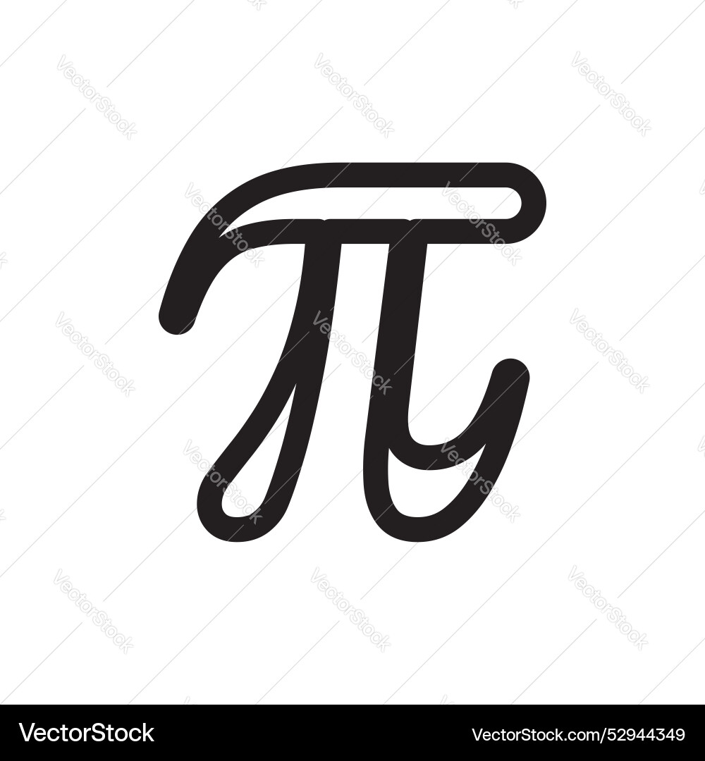 Pi icon Royalty Free Vector Image - VectorStock