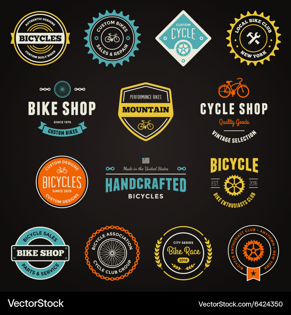 Bike graphics Royalty Free Vector Image - VectorStock