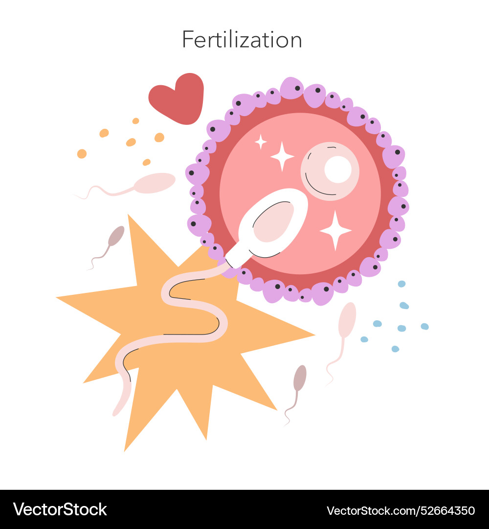 Test tube babies flat Royalty Free Vector Image
