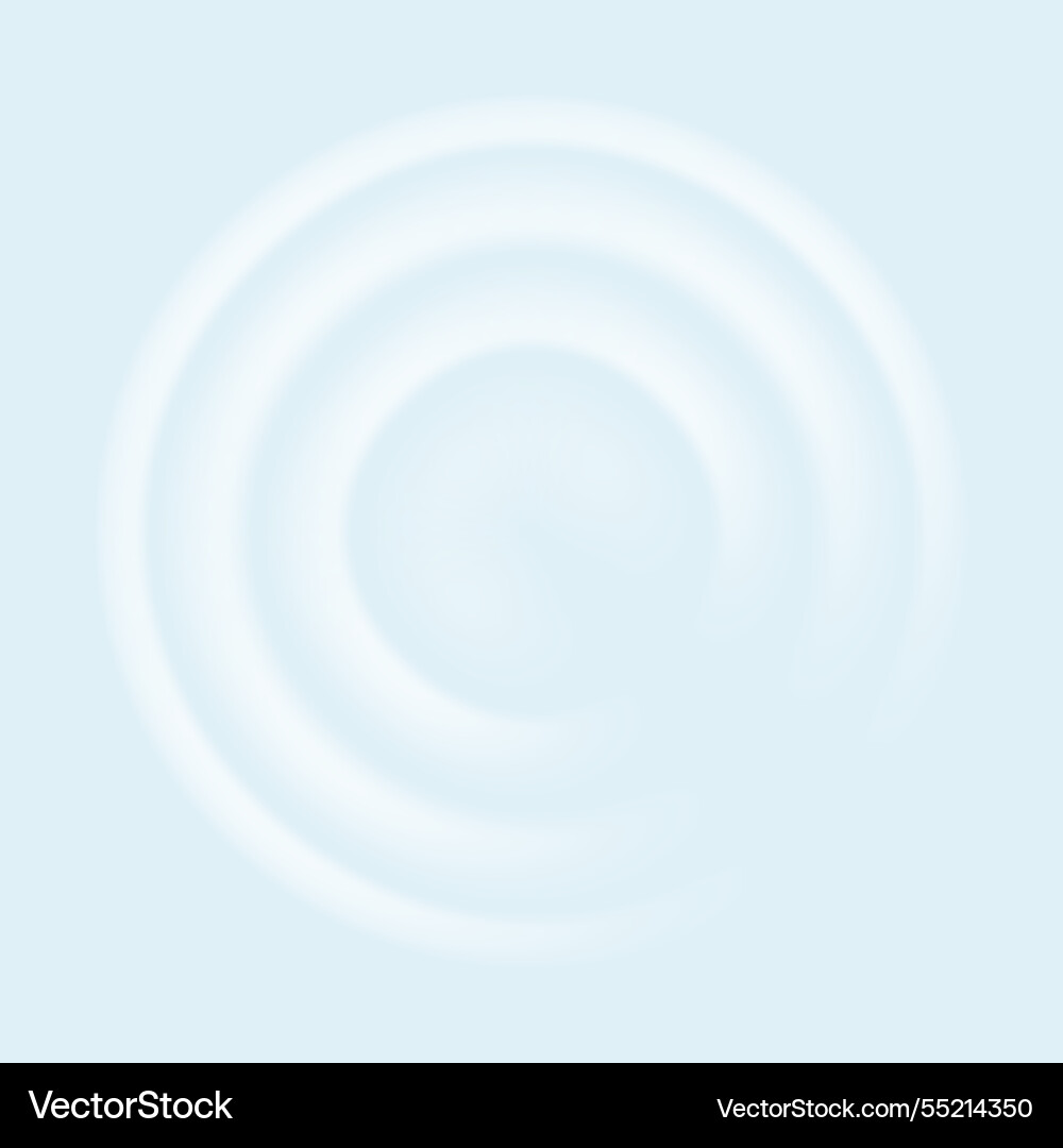 Water ripple effect top view realistic caustic Vector Image