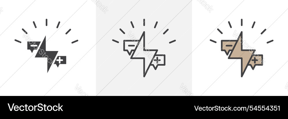 Conflict icon Royalty Free Vector Image - VectorStock