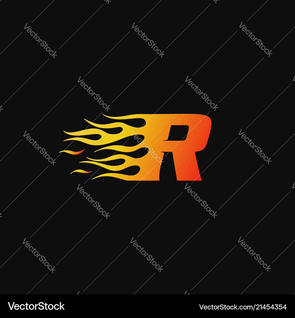 Flaming R Vector Images (over 220)