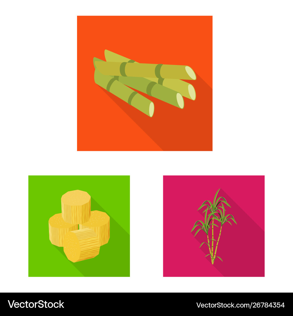 Plant and plantation symbol Royalty Free Vector Image