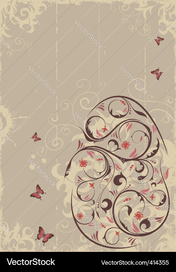 Easter theme Royalty Free Vector Image - VectorStock