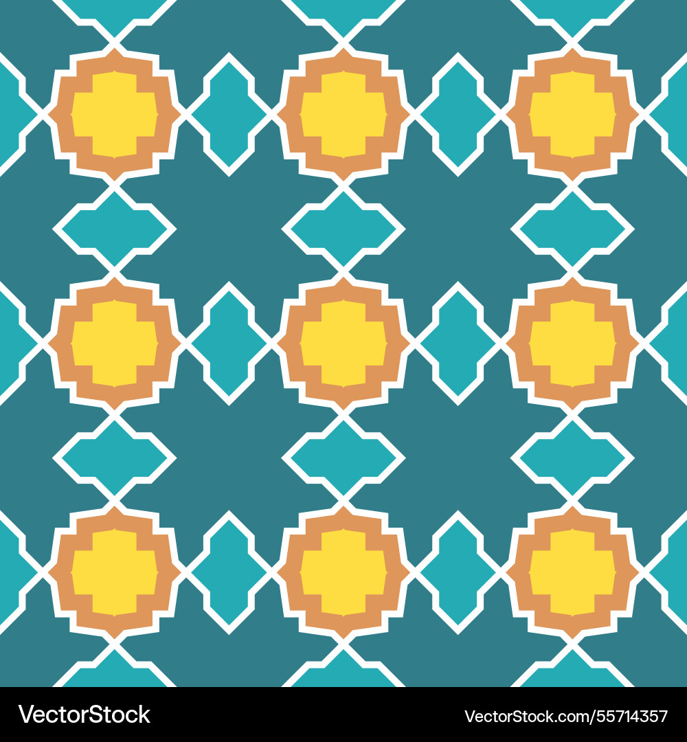 Islamic Geometric Pattern Royalty Free Vector Image