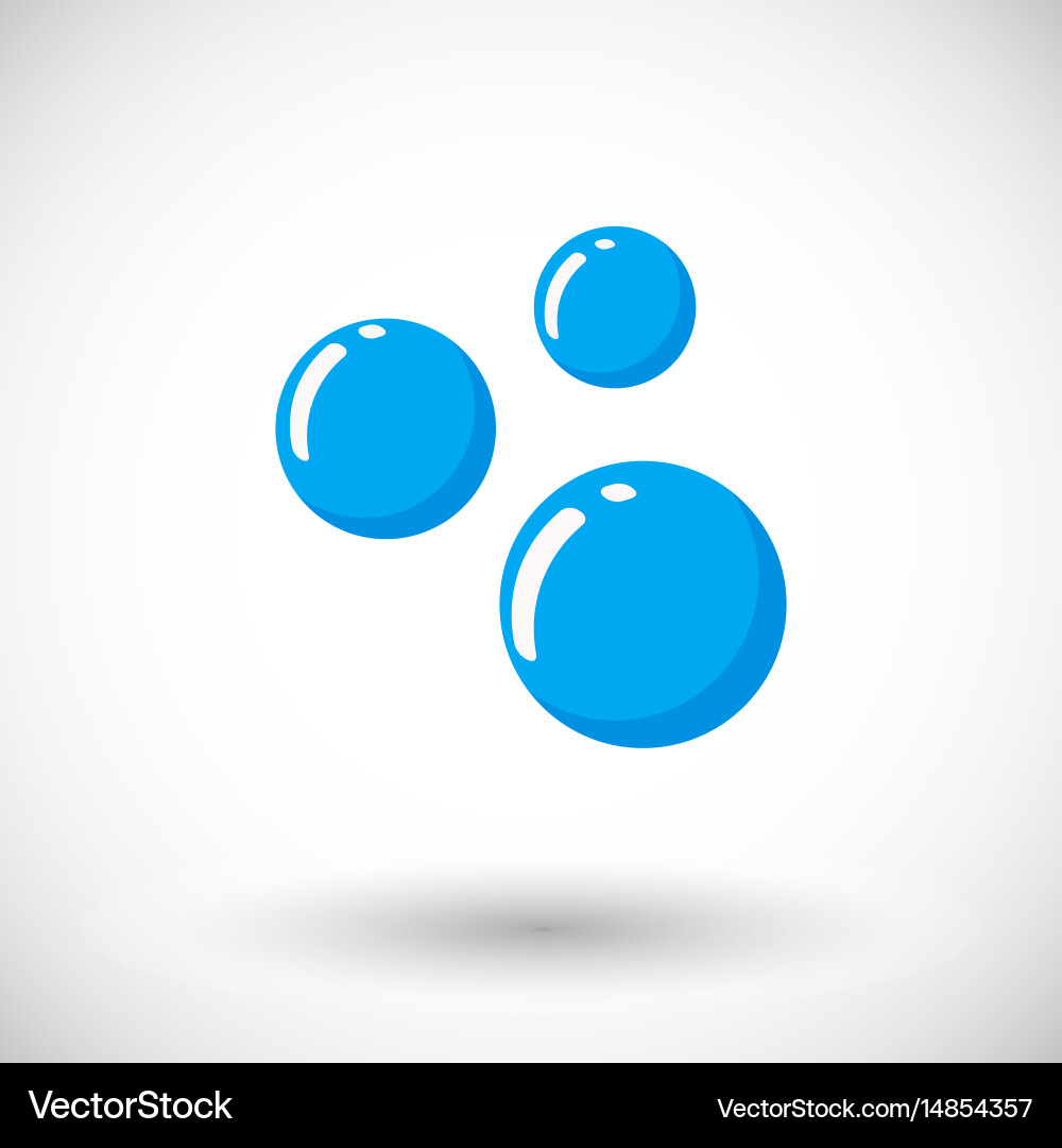 Soap Bubble Icon Royalty Free Vector Image - VectorStock