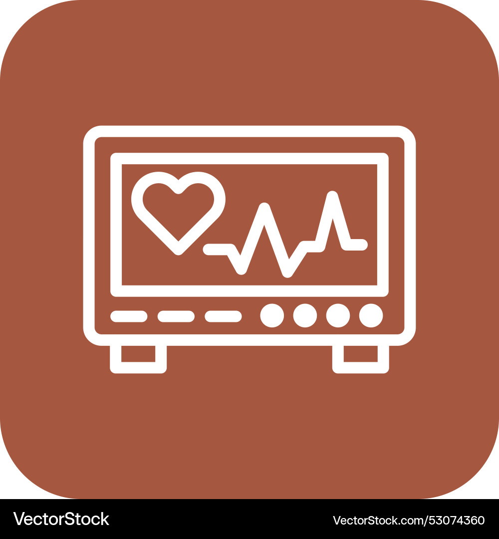Cardiogram icon design Royalty Free Vector Image