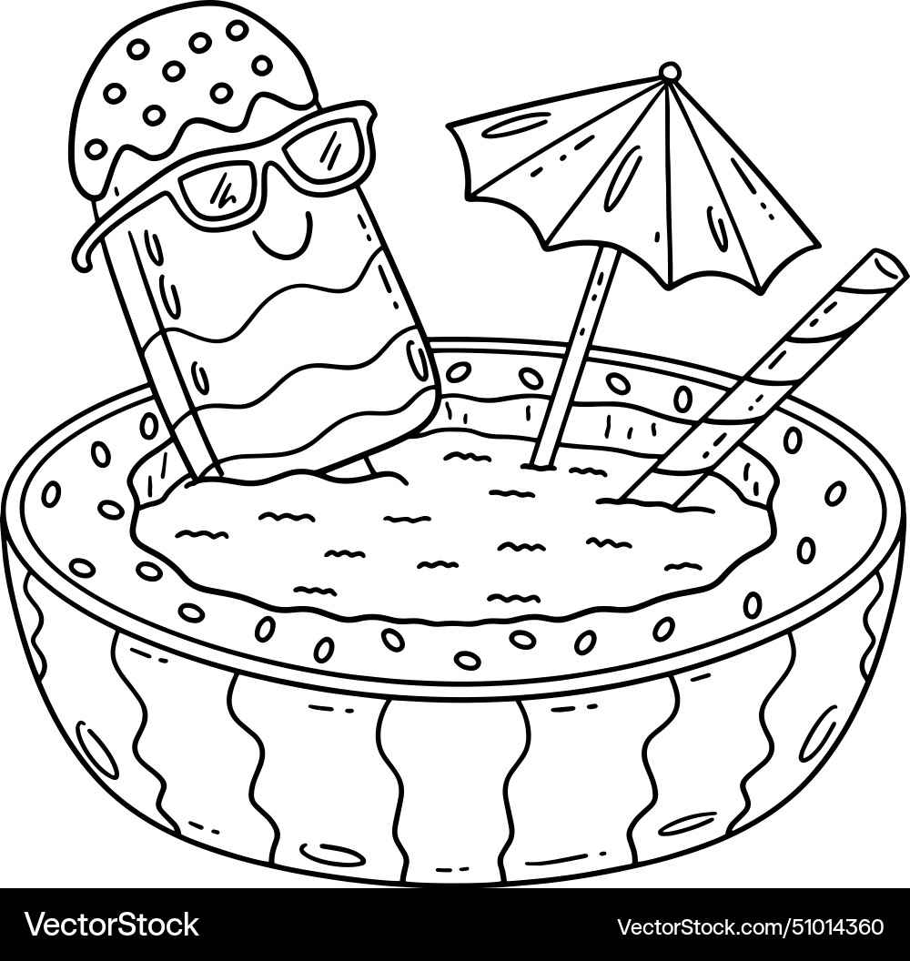 Watermelon Color Page Vector Images (over 2,000)