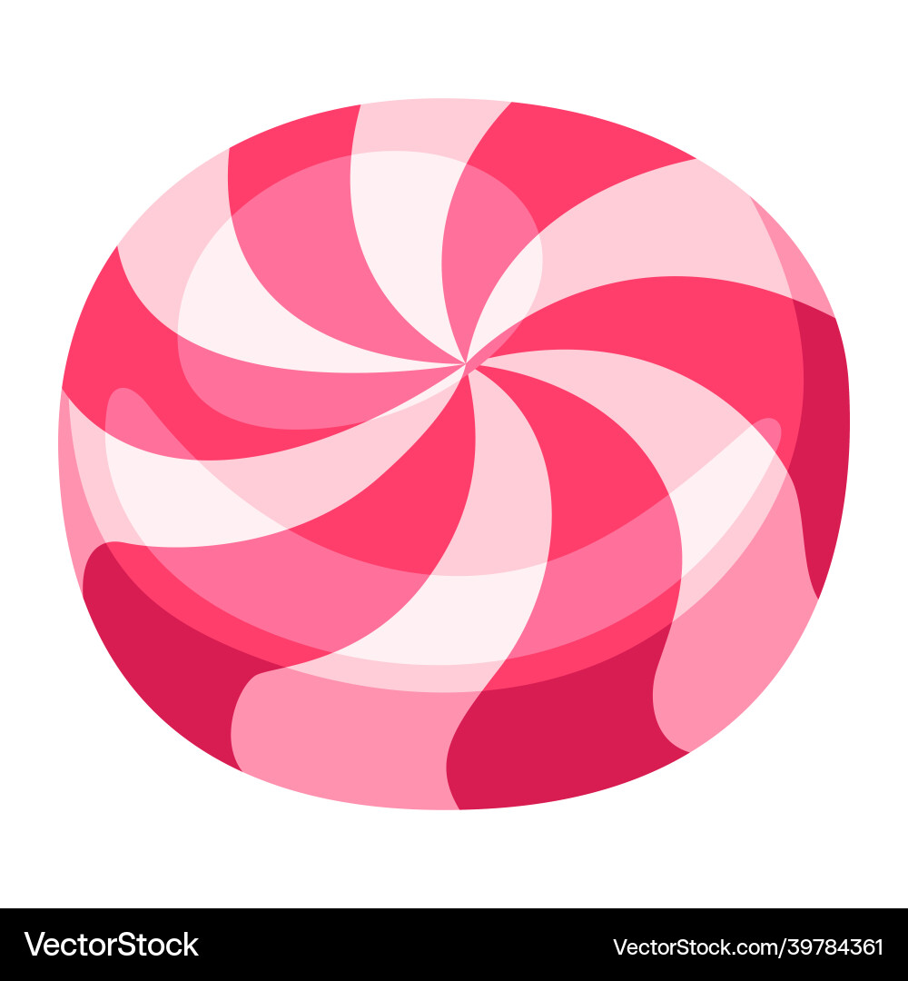 Caramel candy food item for bars Royalty Free Vector Image