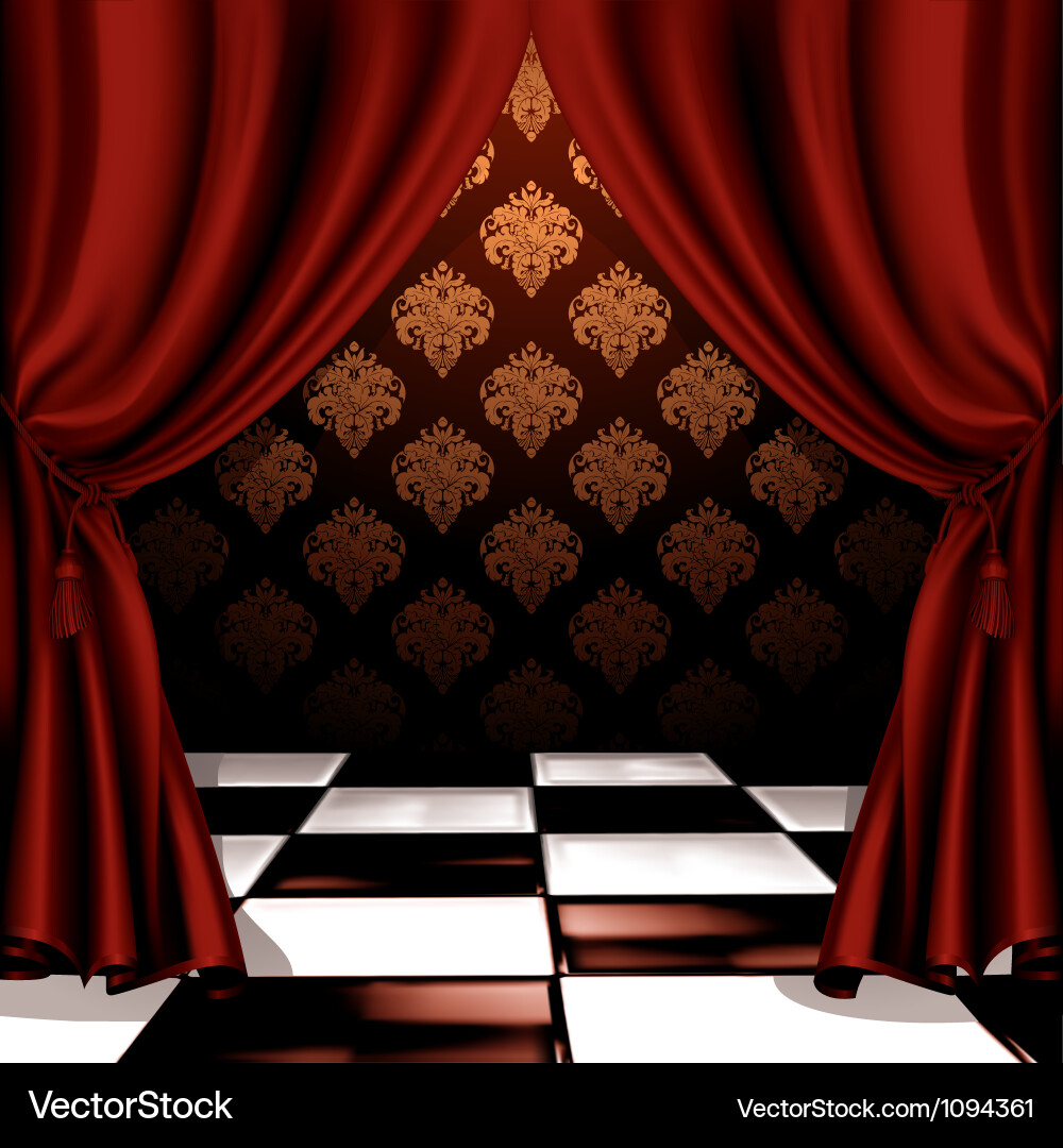 Royal room Royalty Free Vector Image - VectorStock