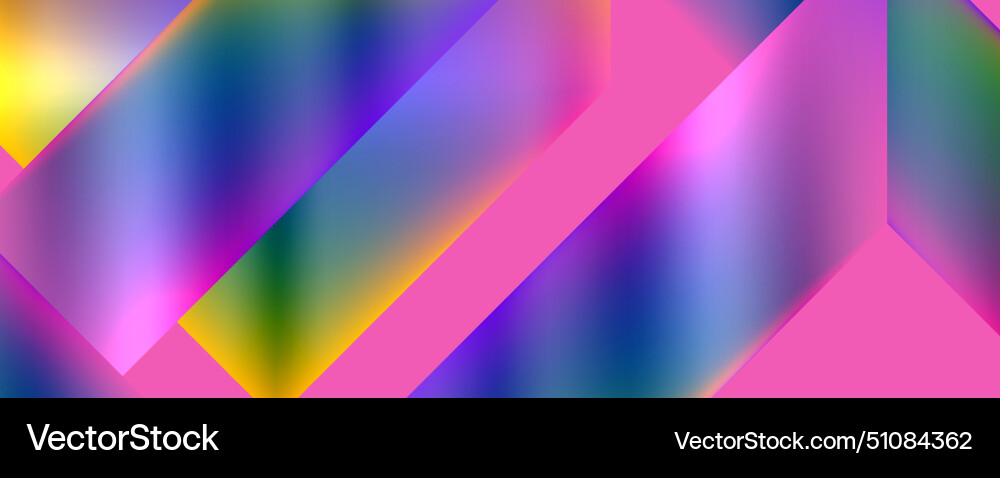 A colorful abstract background with rainbow Vector Image