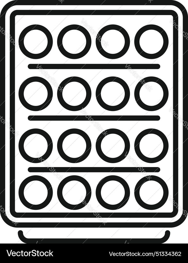 Black and white line art Royalty Free Vector Image