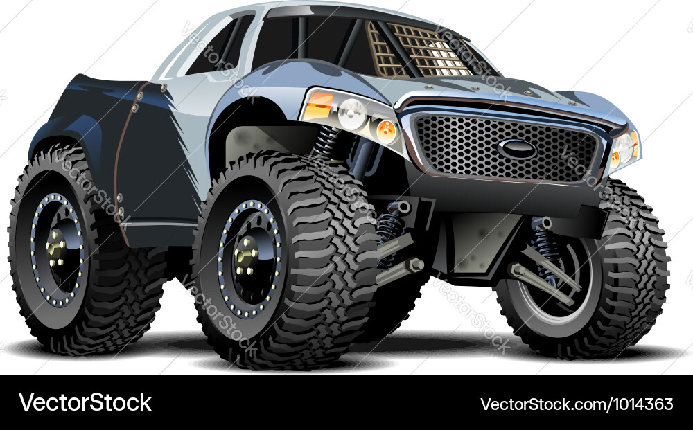 Cartoon buggy Royalty Free Vector Image - VectorStock