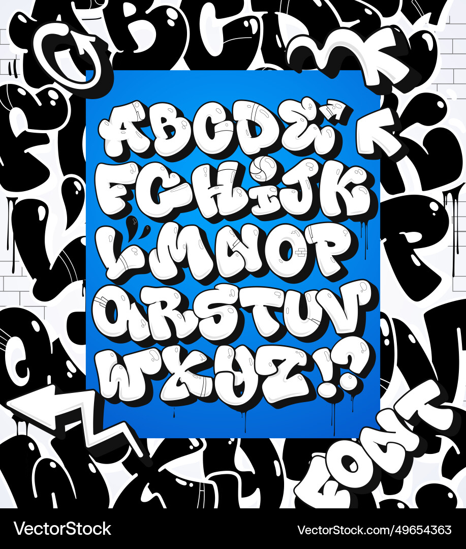 Graffiti Letters A Z Bubble Letter - Infoupdate.org
