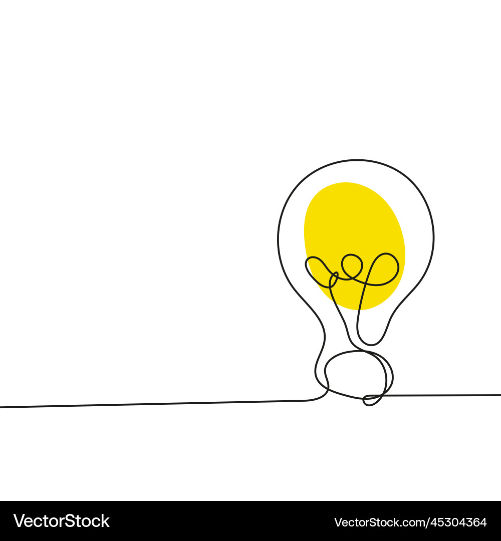 Electric light bulb icon Royalty Free Vector Image