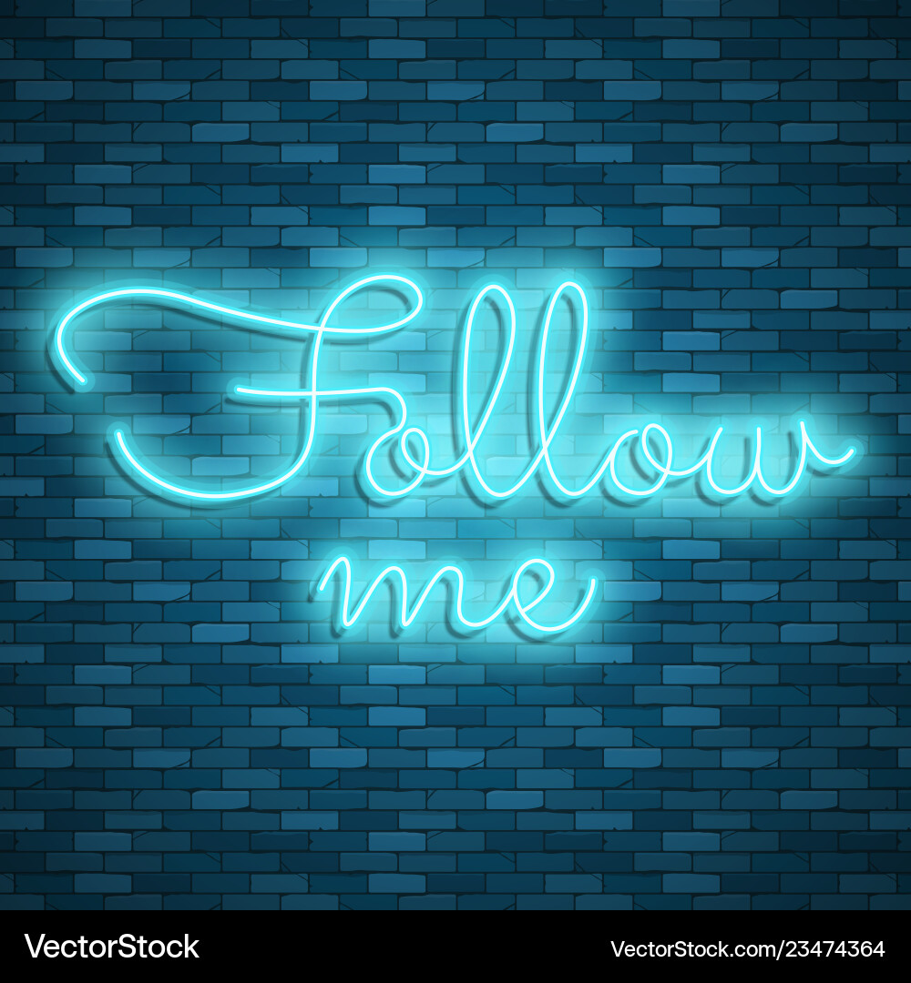 Neon light lettering stock color design Royalty Free Vector