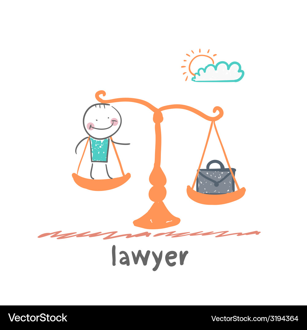 Professional Lawyer Royalty Free Vector Image - VectorStock