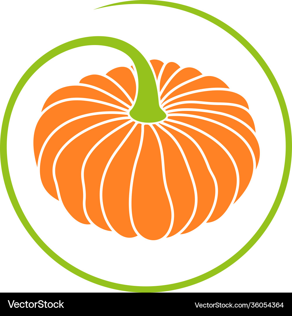 Pumpkin Royalty Free Vector Image - VectorStock