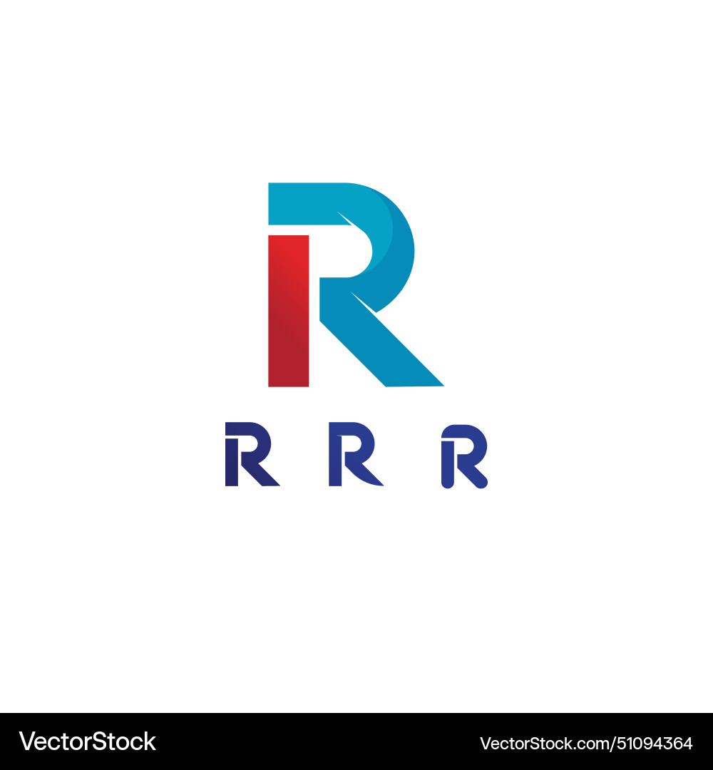 R letter arrow icon Royalty Free Vector Image - VectorStock