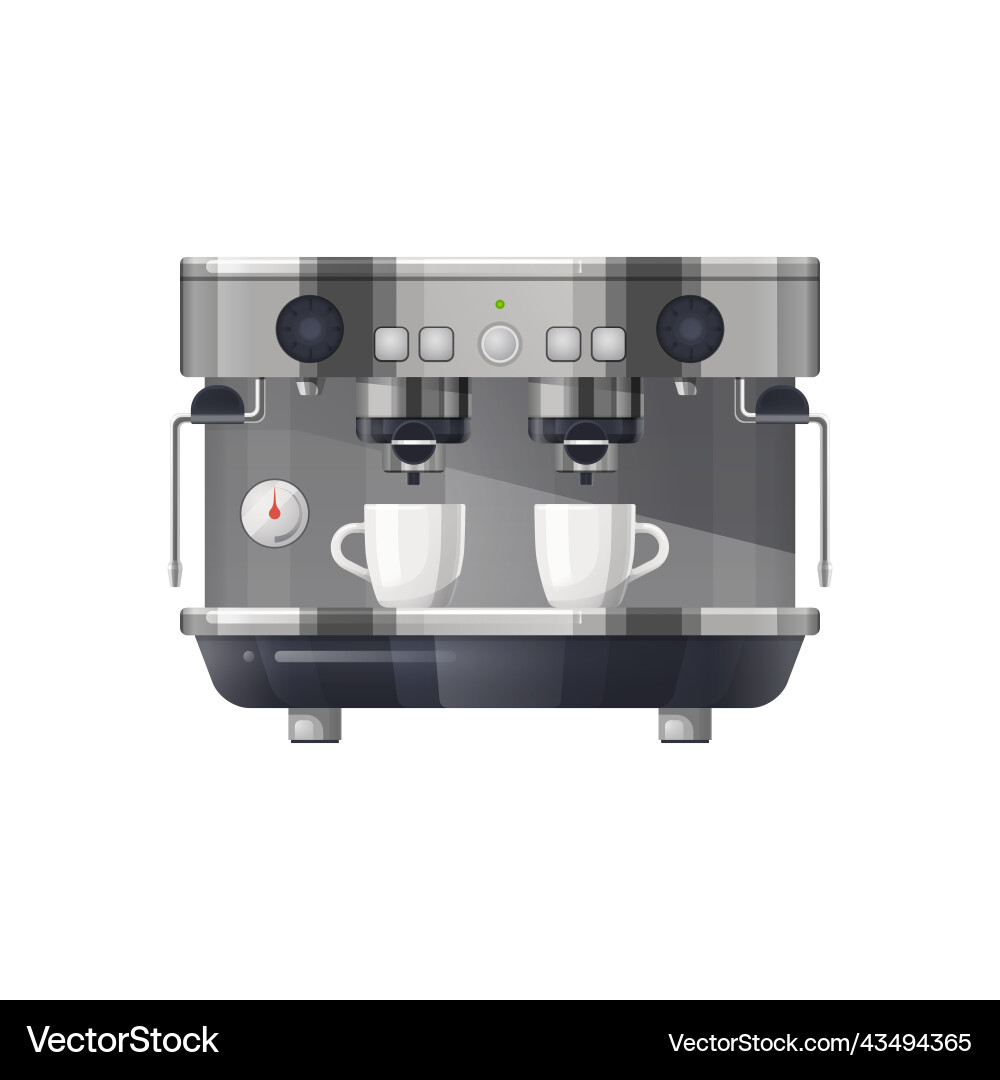 Coffee machine or icon Royalty Free Vector Image