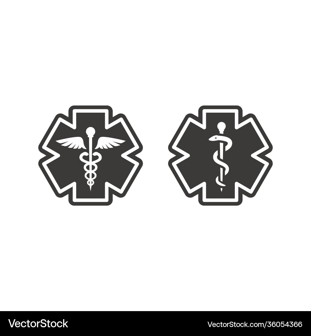 Erste Hilfe medizinische Notsymbol Lizenzfreies Vektorbild