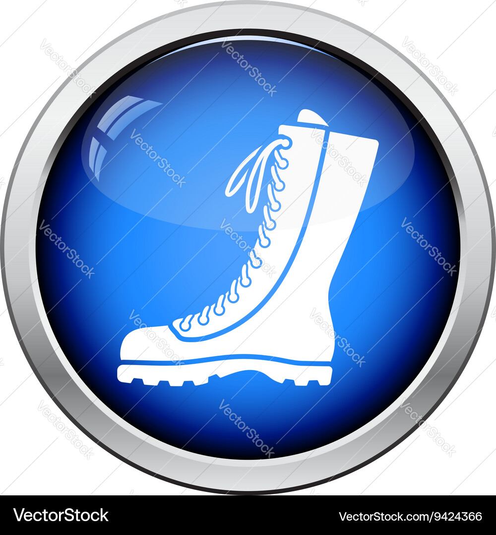 Hiking boot icon Royalty Free Vector Image - VectorStock