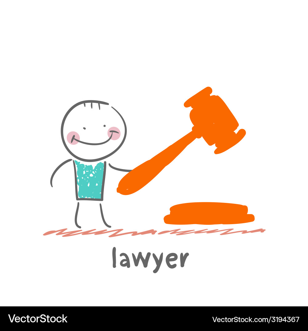 Lawyer Royalty Free Vector Image - VectorStock