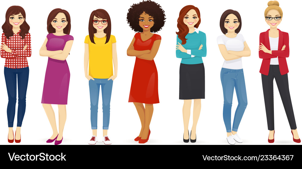 Women Vector Images (over 460,000)
