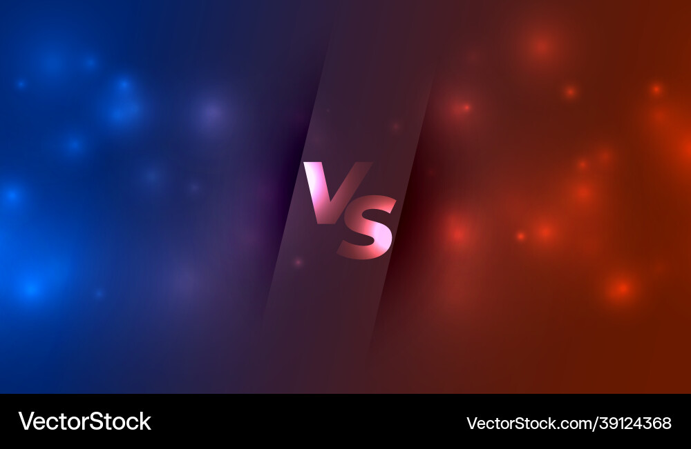 Sports Battle Banner with Sparkles Royalty Free Vector Image