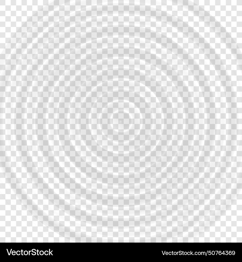 Ripple water top view Royalty Free Vector Image