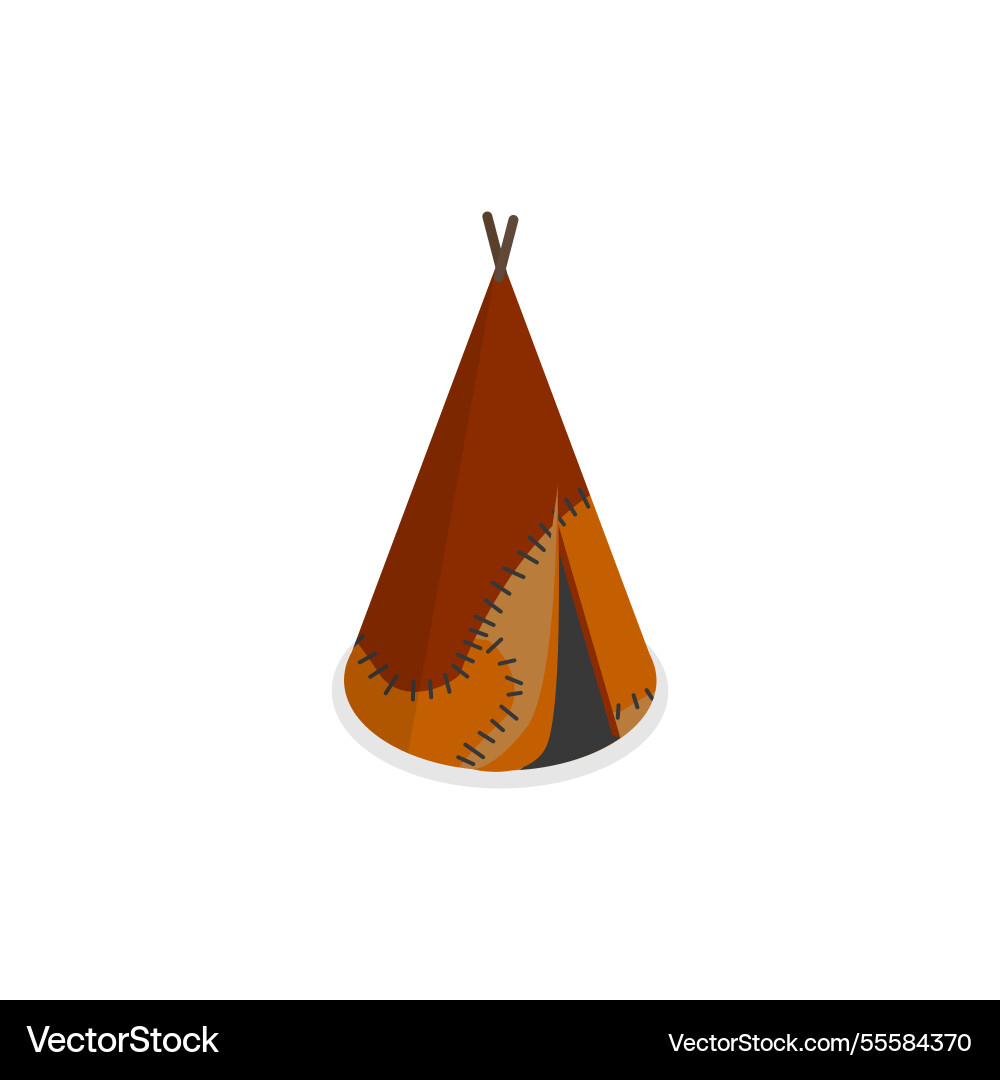 3d isometric flat set of stone age elements Vector Image