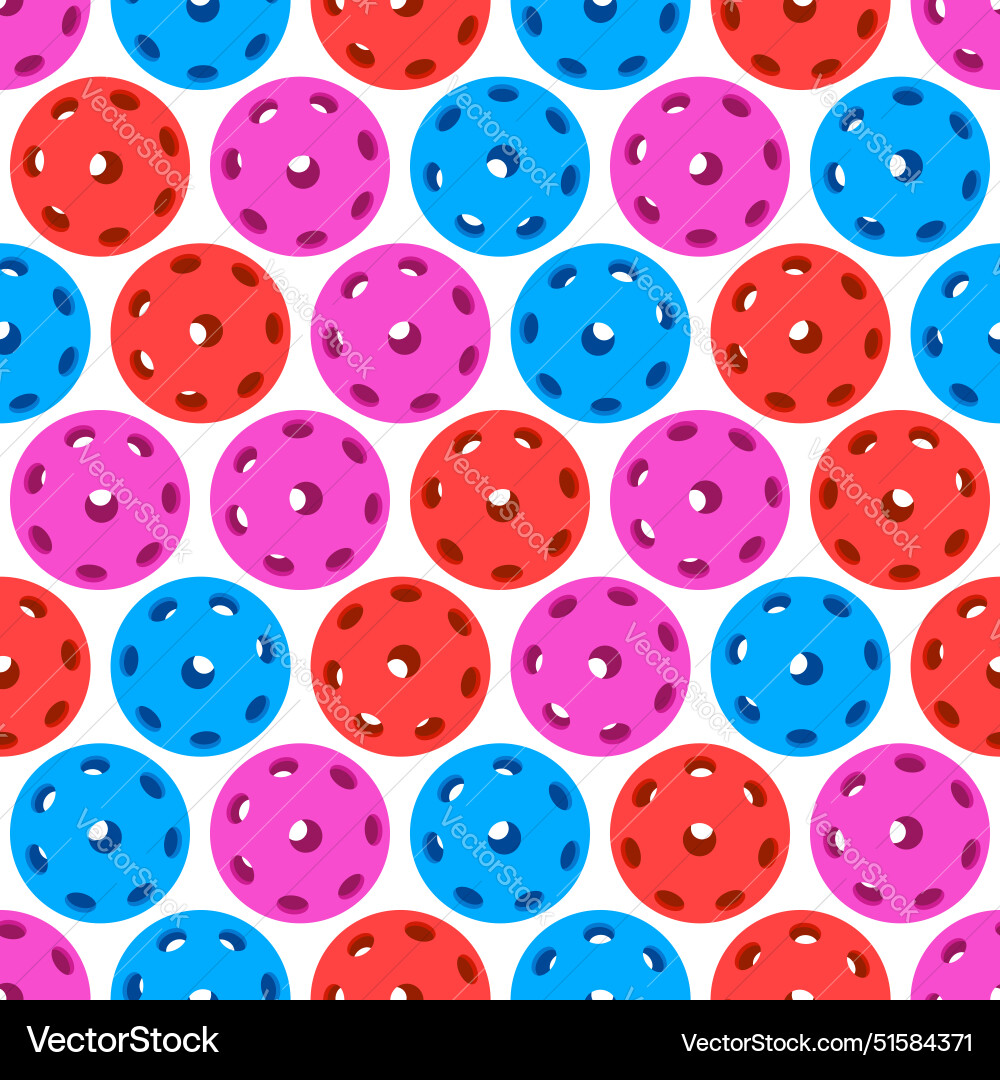 Seamless pattern of blue violet and red indoor Vector Image