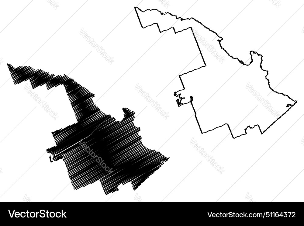 Renfrew county canada ontario province north Vector Image