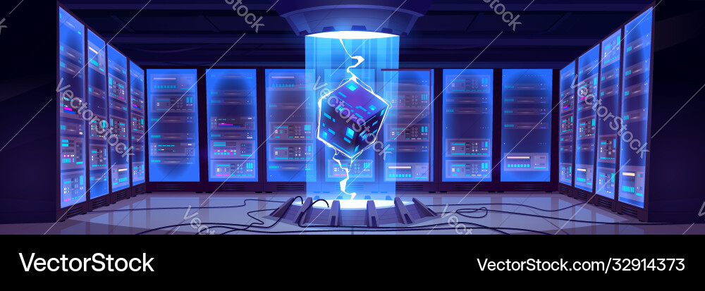 Cartoon Server Rack Vector Images (over 500)