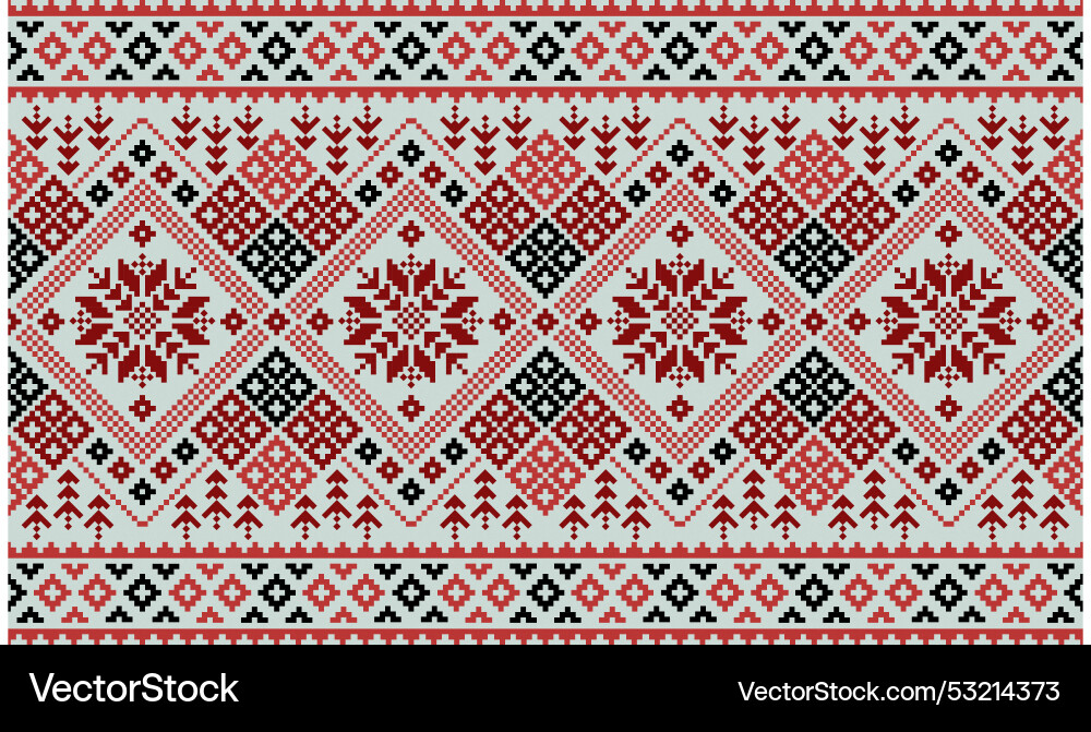 Flower pixelated pattern designs Royalty Free Vector Image