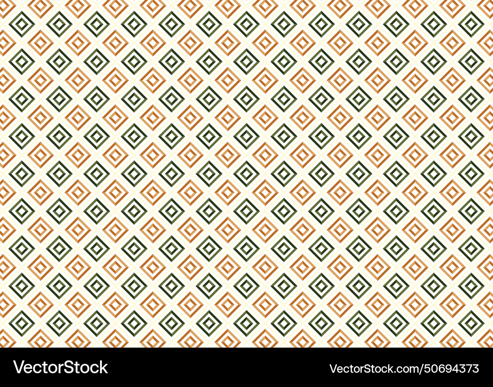 Geometric square pattern line green graphic Vector Image