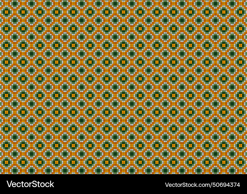 Decoration square line pattern graphic background Vector Image