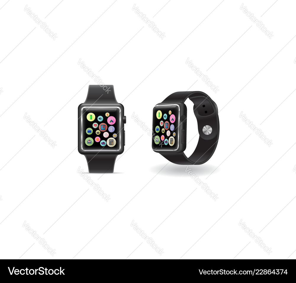 Smartwatches Vector Images (over 25,000)