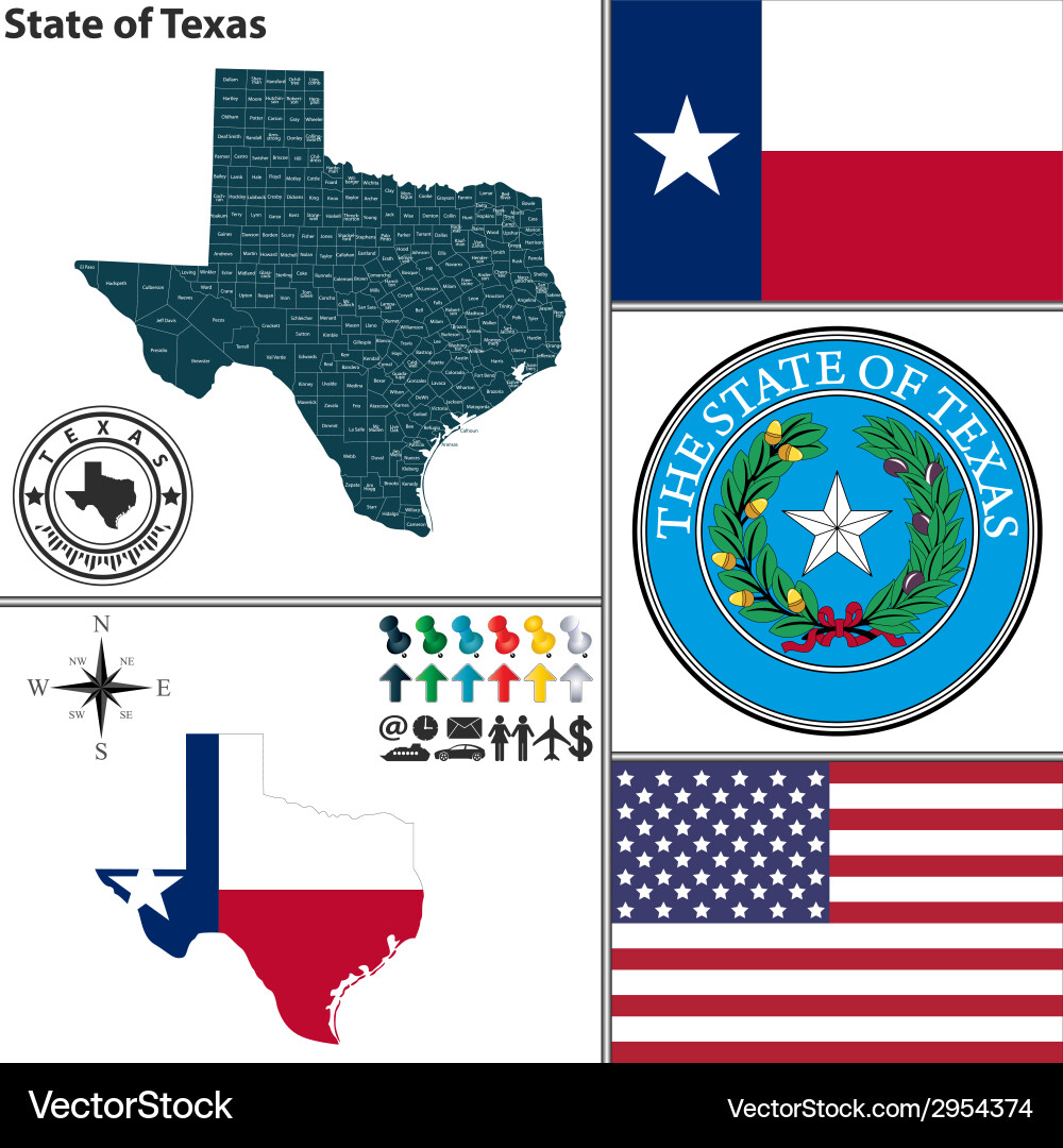 Texas State Seal Vector Images (over 280)