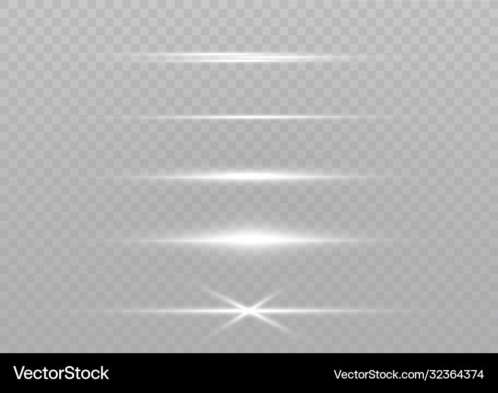 White horizontal line Royalty Free Vector Image