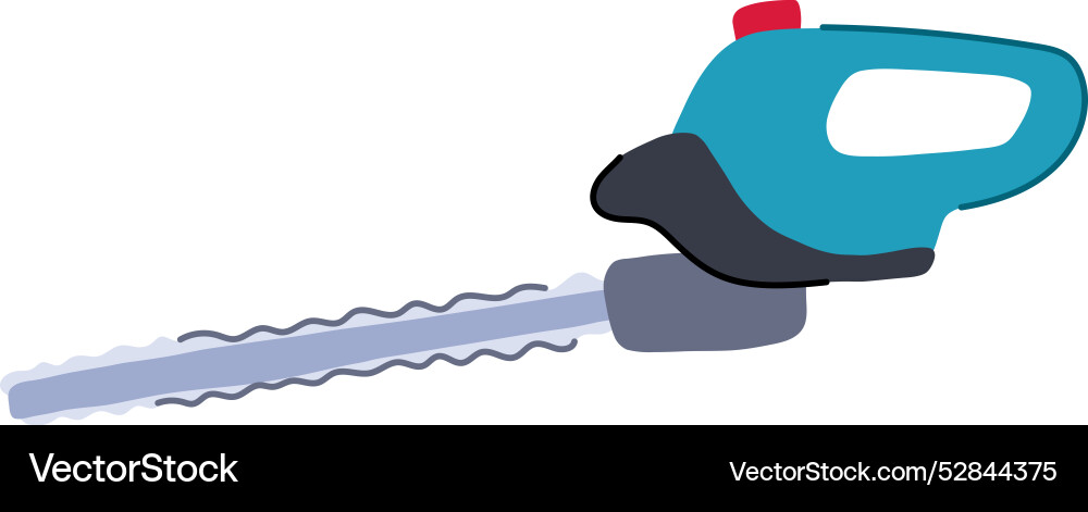 Lopper tree trimmer cartoon Royalty Free Vector Image