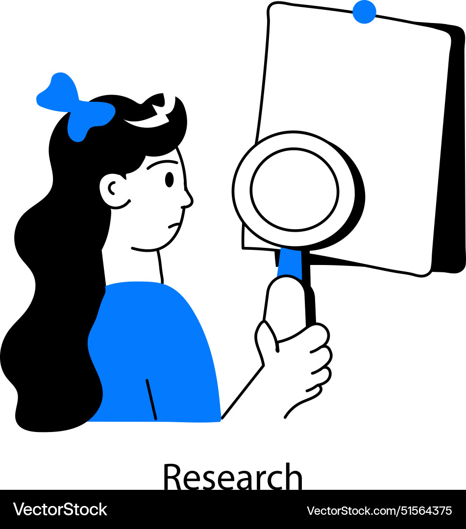 Research Royalty Free Vector Image - VectorStock