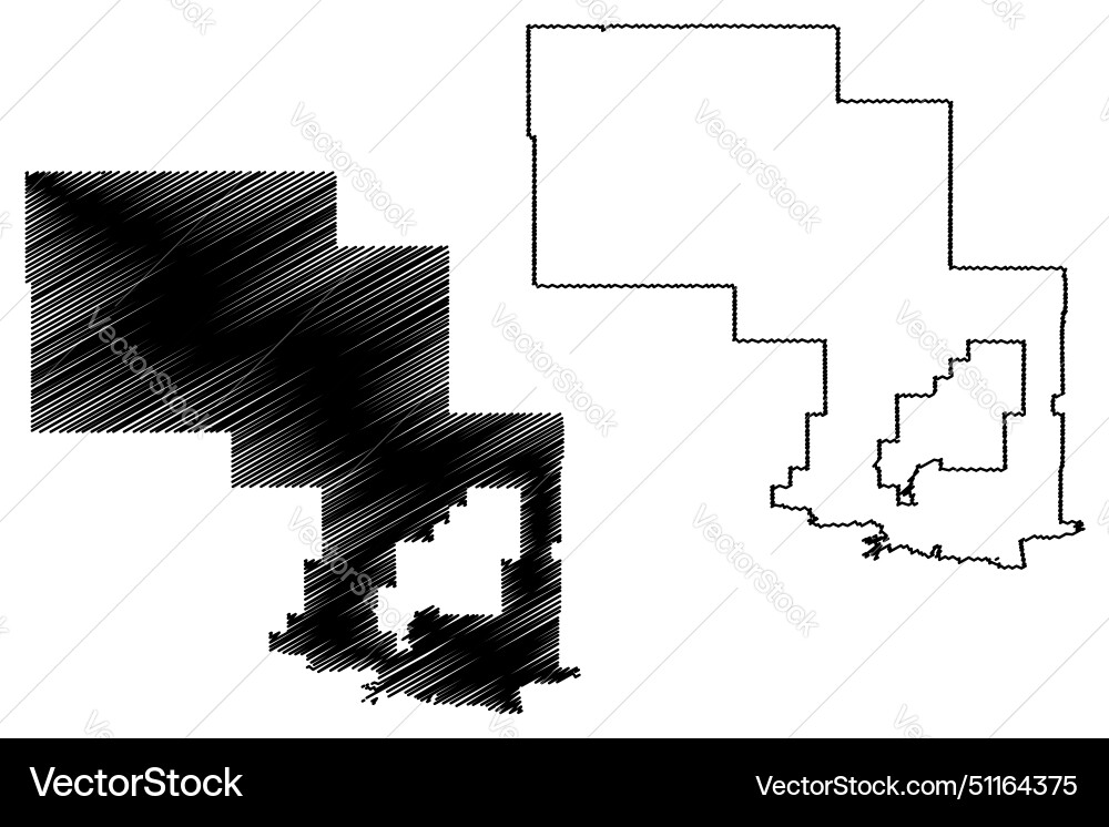 Sudbury district canada ontario province north Vector Image