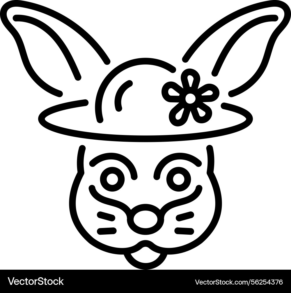 Easter bonnet Royalty Free Vector Image - VectorStock