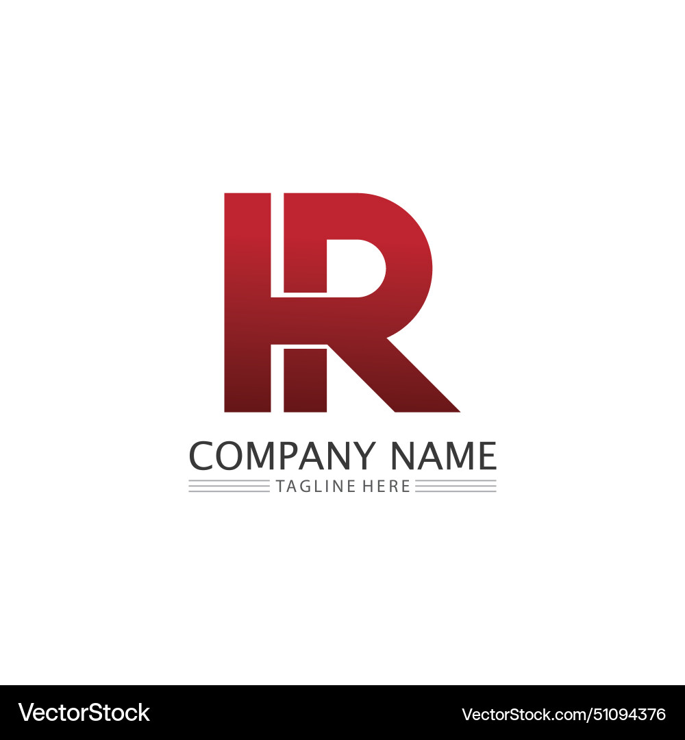 R letter arrow icon Royalty Free Vector Image - VectorStock