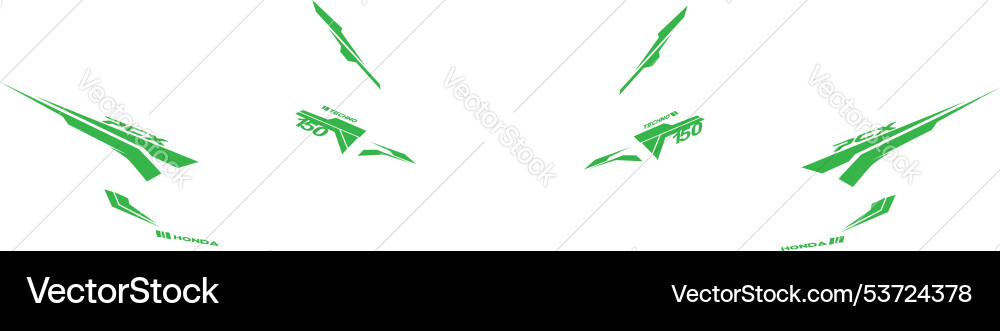 Honda pcx Royalty Free Vector Image - VectorStock