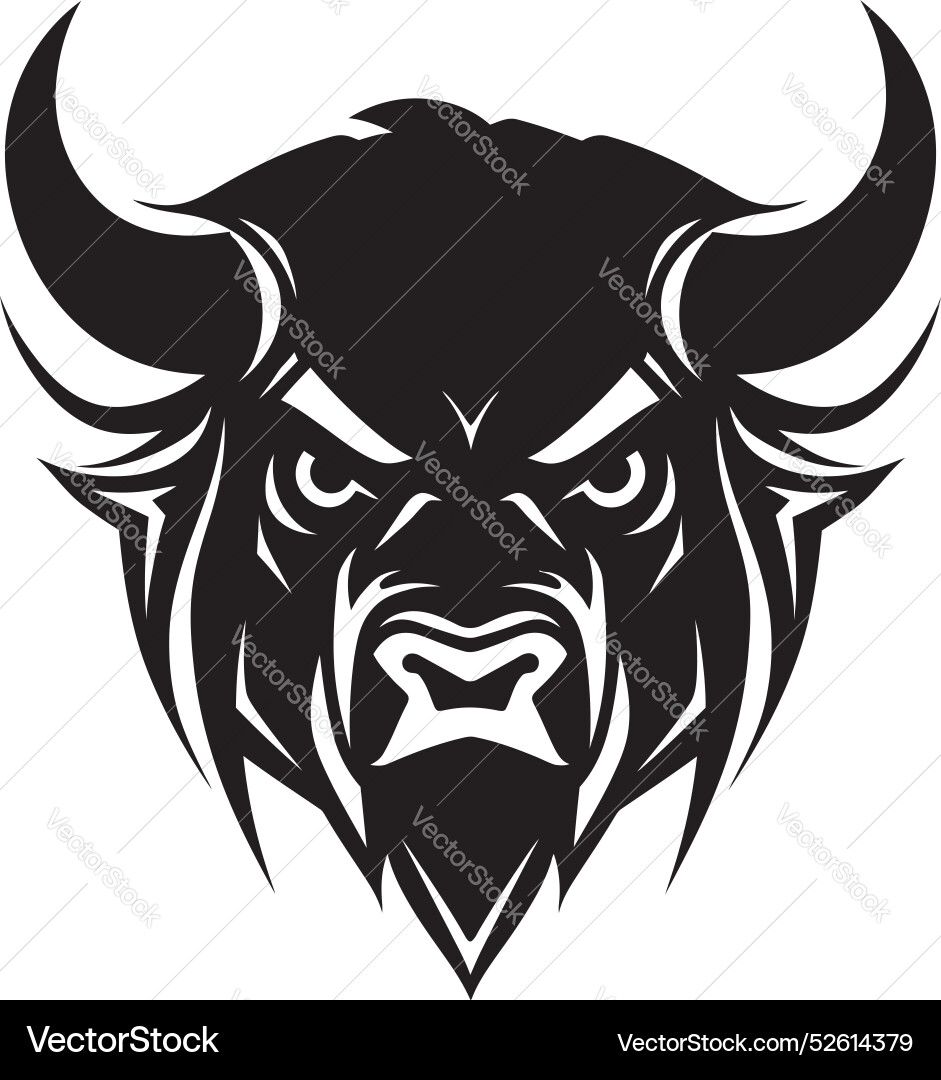 Resilience and resolve a bull mascot Royalty Free Vector Resilience and resolve a bull mascot Royalty Free Vector