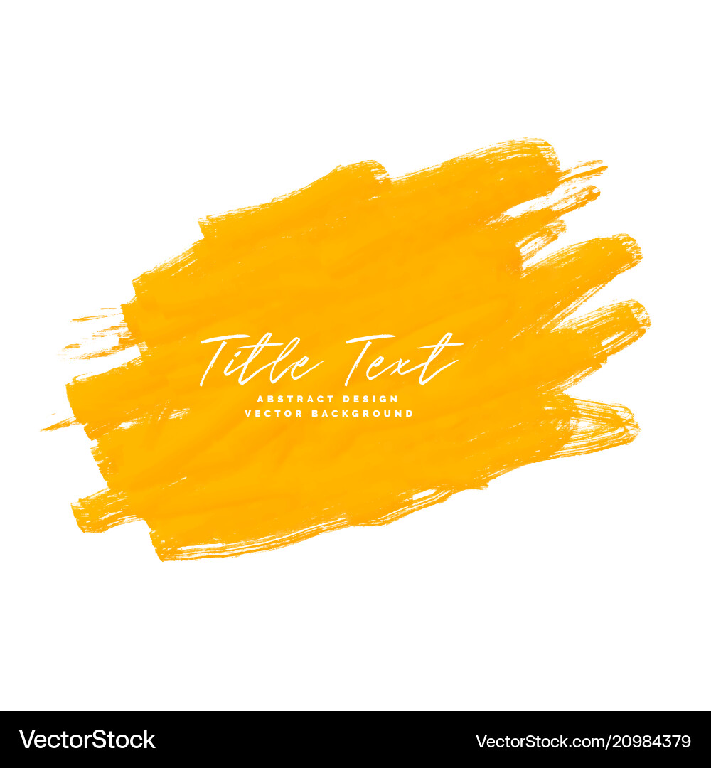 Yellow Watercolor Splash Vector Images (over 10,000)