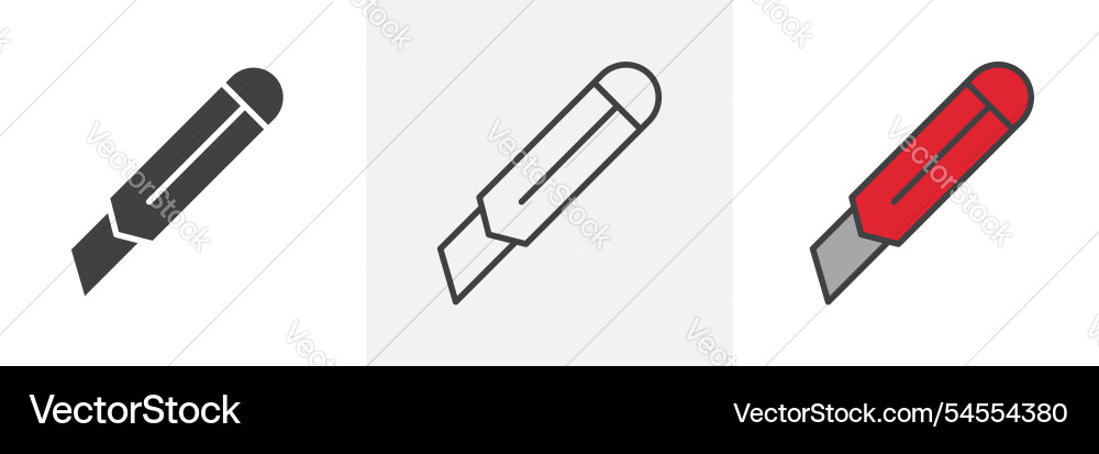 Cutter icon Royalty Free Vector Image - VectorStock