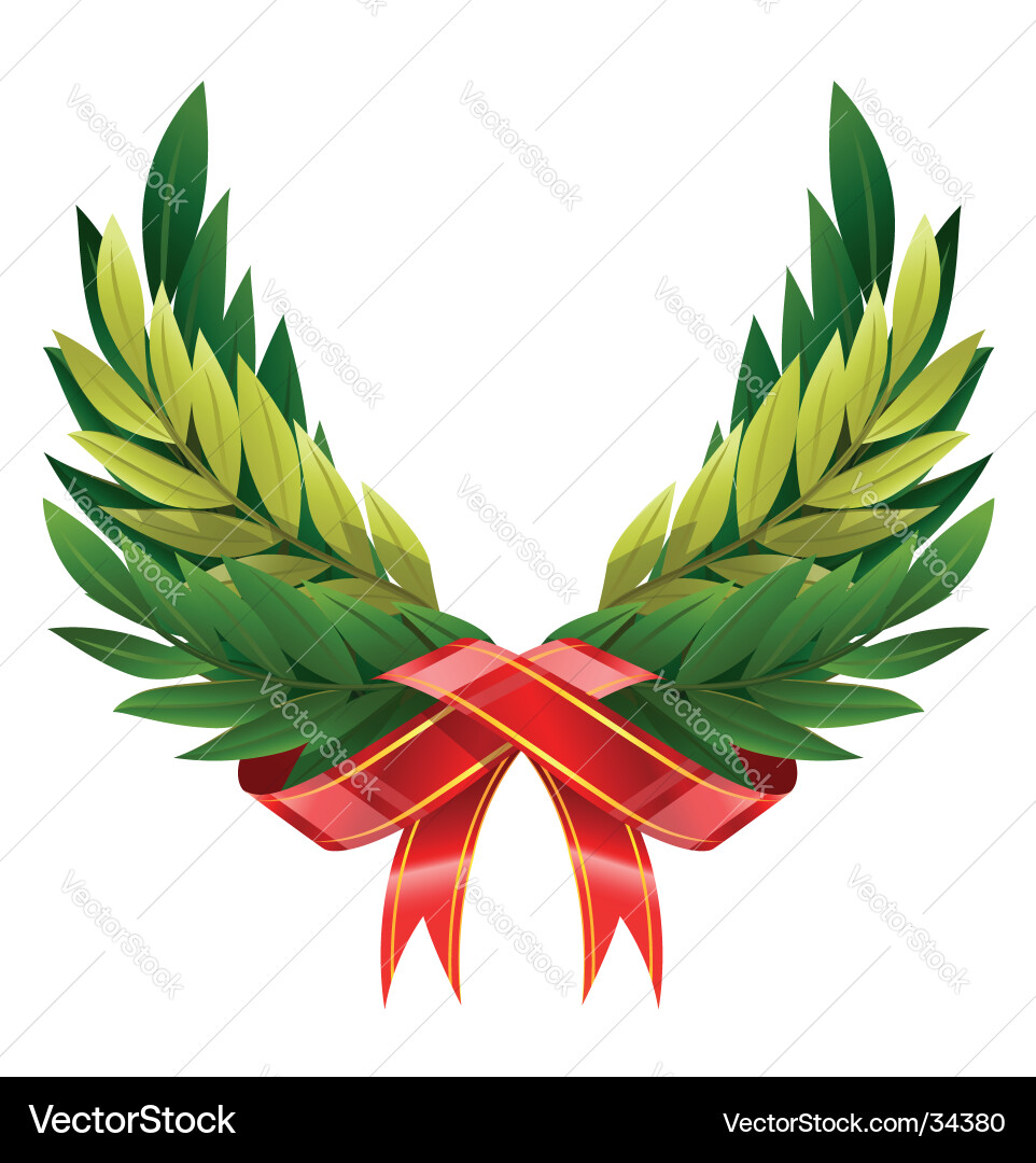 Wreath Royalty Free Vector Image - VectorStock